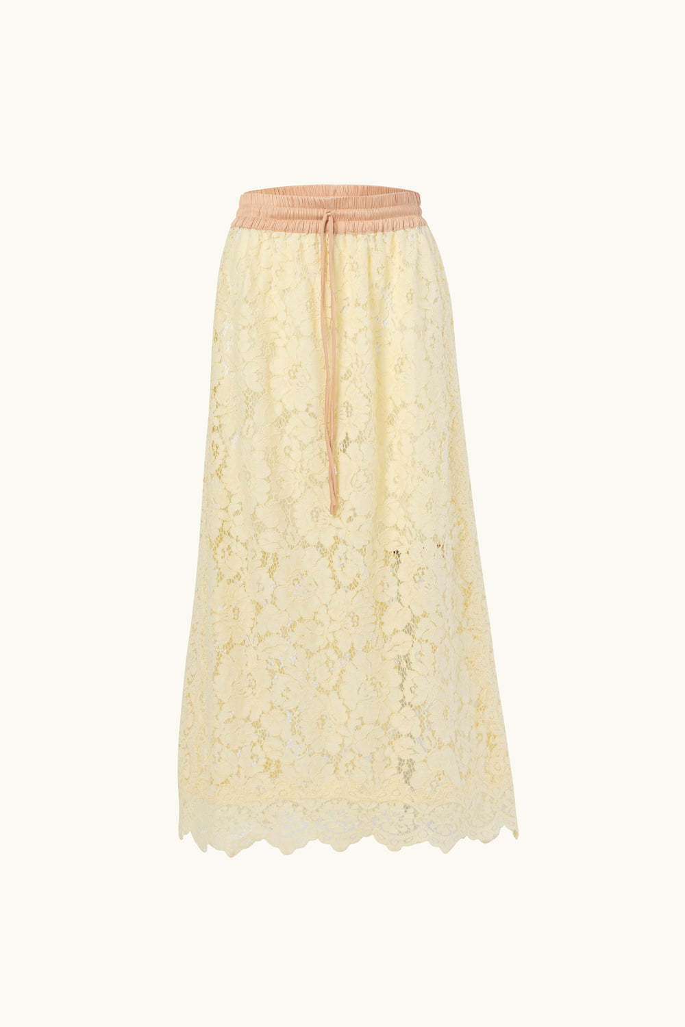 Tilly Drawstring Lace Skirt